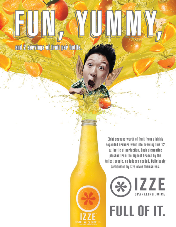 Izze Ads - David Champlin