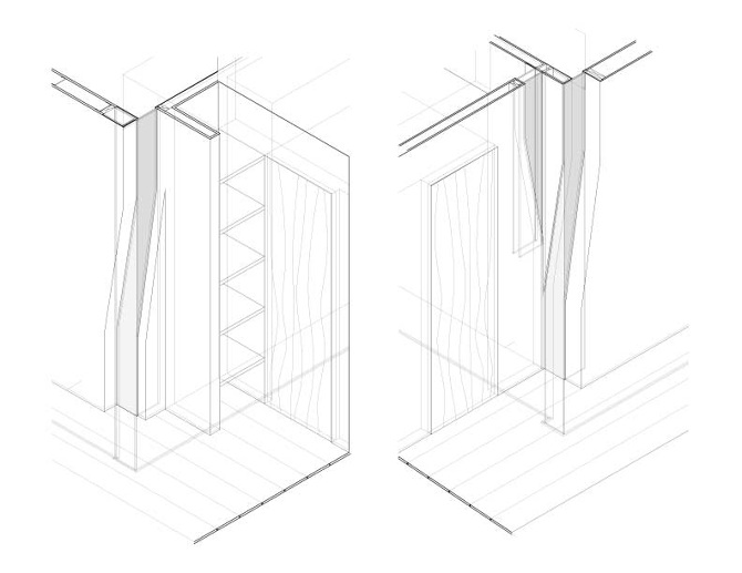 Implied Rotation Townhouse - Dean/Wolf Architects