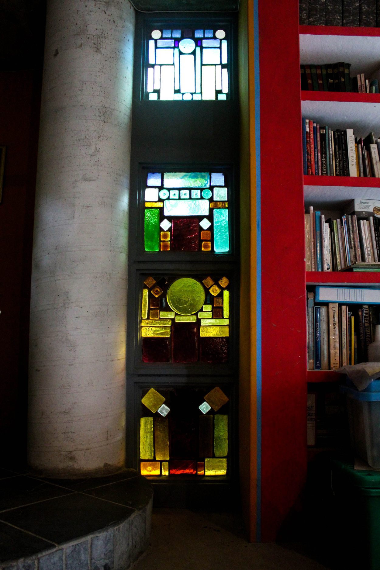 Coloured Glass Windows - Jean Powell