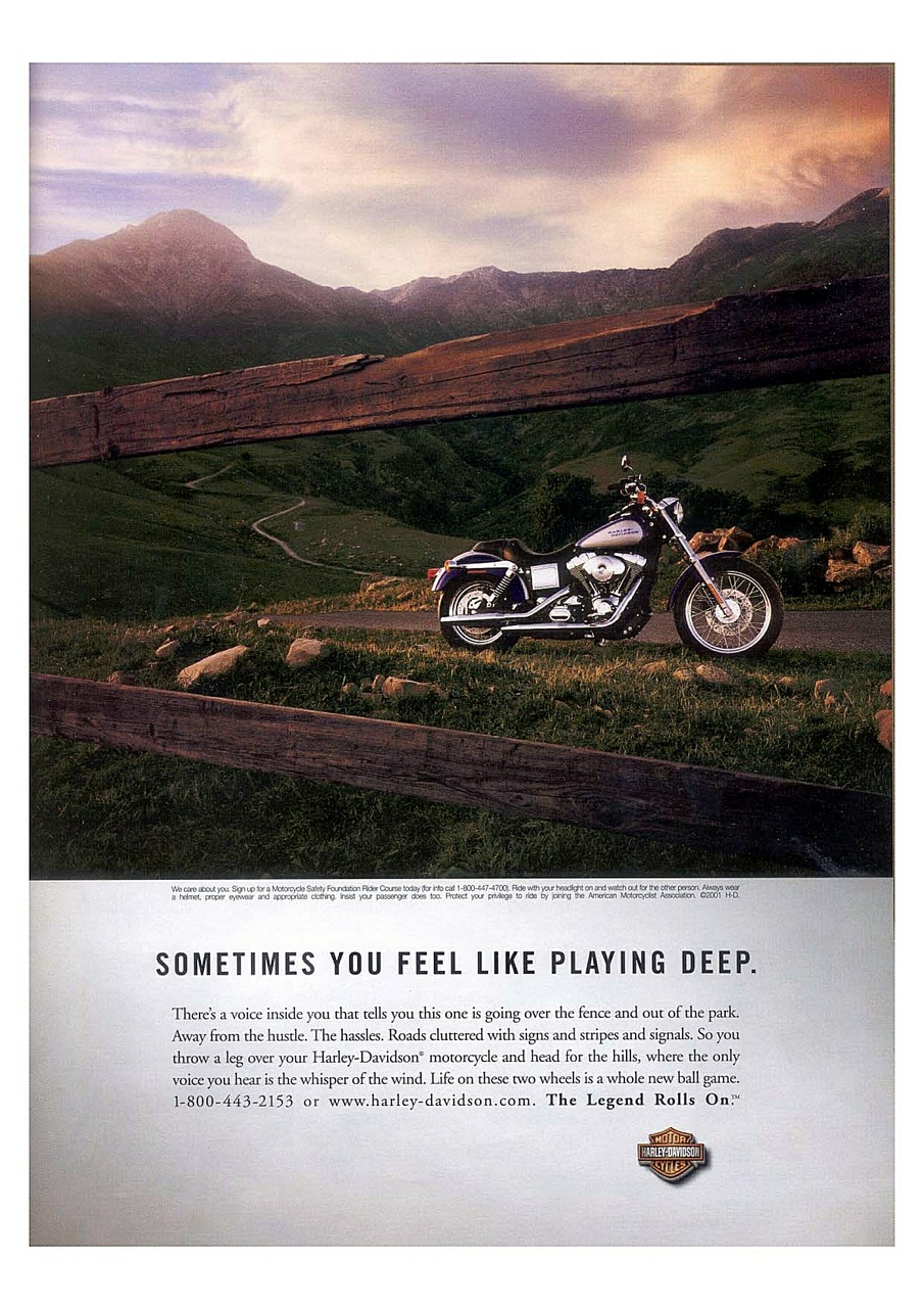 HARLEY-DAVIDSON Ads - pattersoncreative