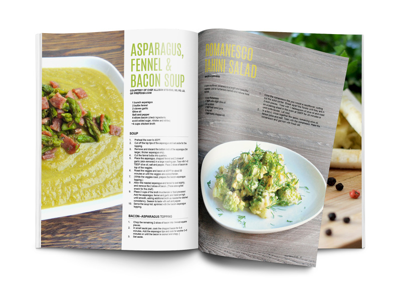 Editorial Layouts for Paleo Magazine - awKdesigns