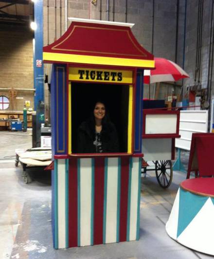 "Giant and The Bear" production at WWP- Prop Painter - L. Wiles-Shortall