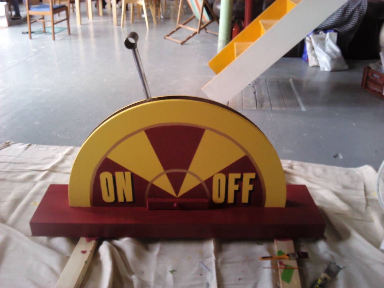 "Giant and The Bear" production at WWP- Prop Painter - L. Wiles-Shortall