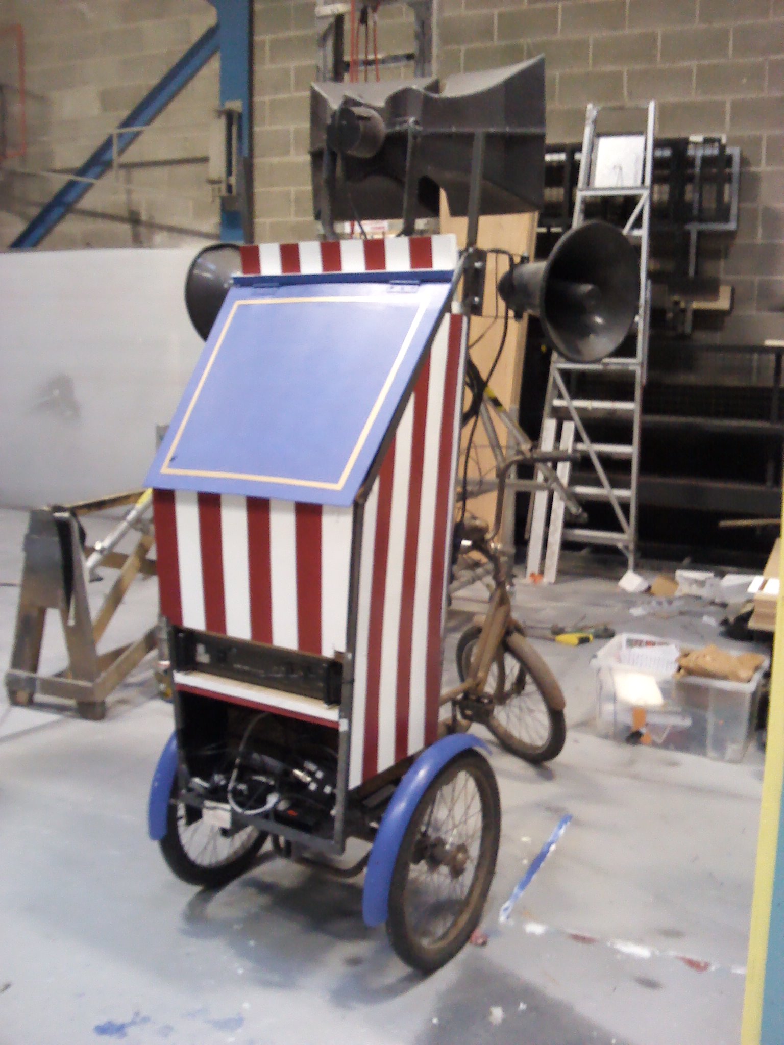 "Giant and The Bear" production at WWP- Prop Painter - L. Wiles-Shortall