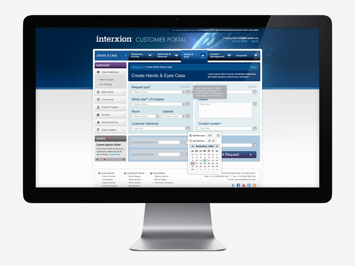 Interxion - Mike Watkins Design