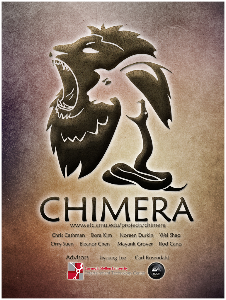 Chimera Poster Design - Graphic Design - Eleanor Chen