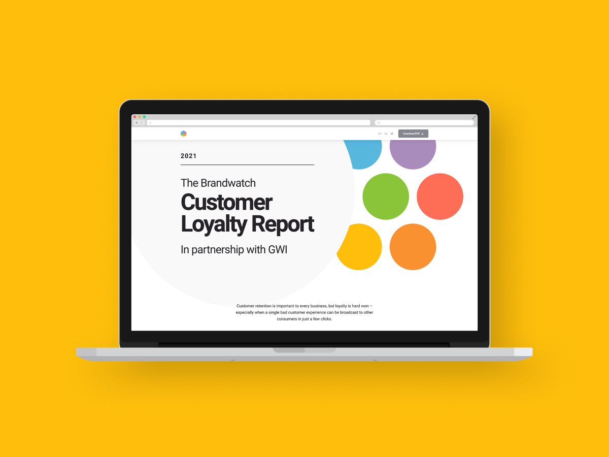 Customer Loyalty Report - Greg Stalley
