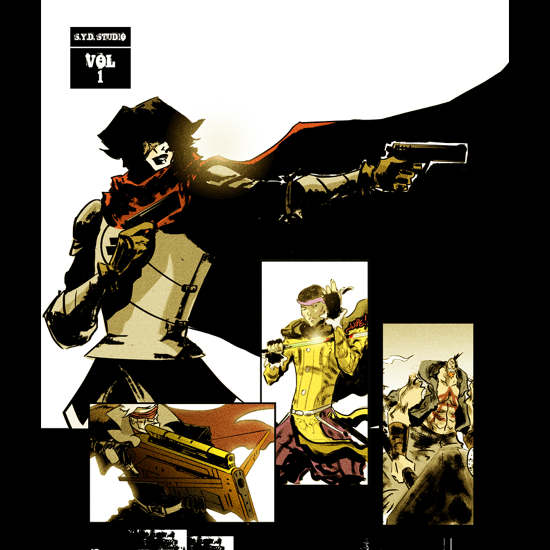COMICS WORK - Steven Yu