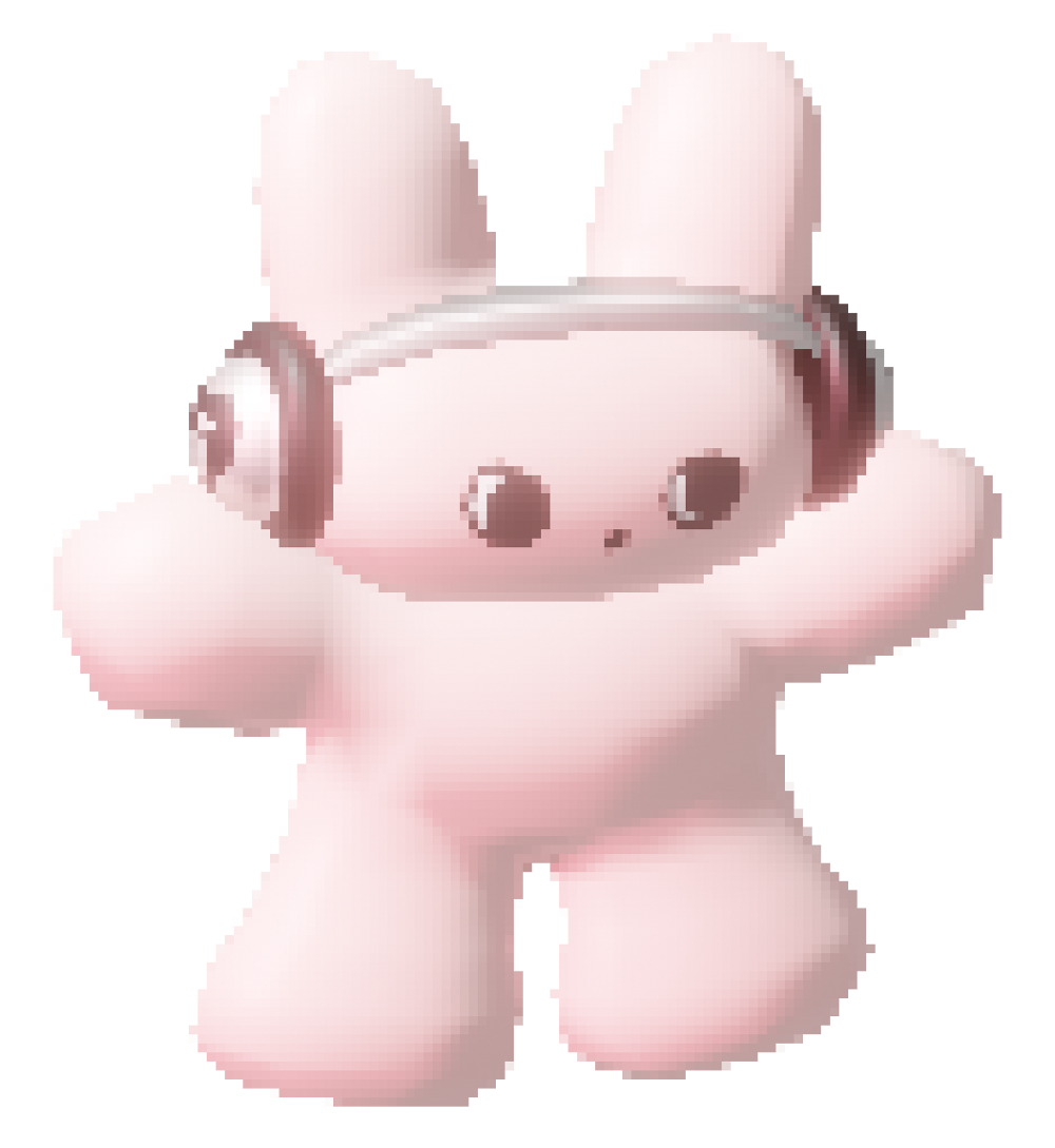 NewJeans Headphone Bunny - Nayeon Kim