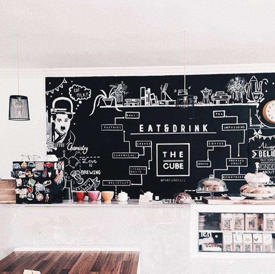 THE CUBE CAFE - ENIGMA ART