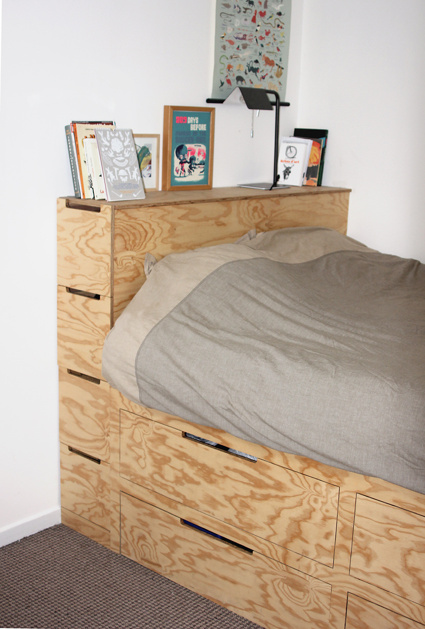 Lit haut // estrade - quentinmevel