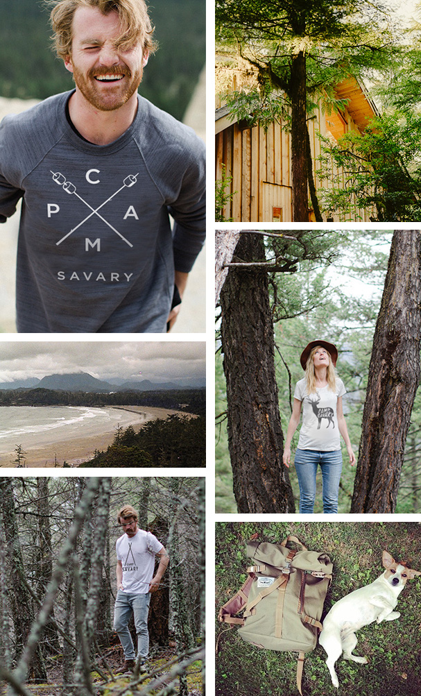 Camp Savary Logos - Michael Cadamia Portfolio