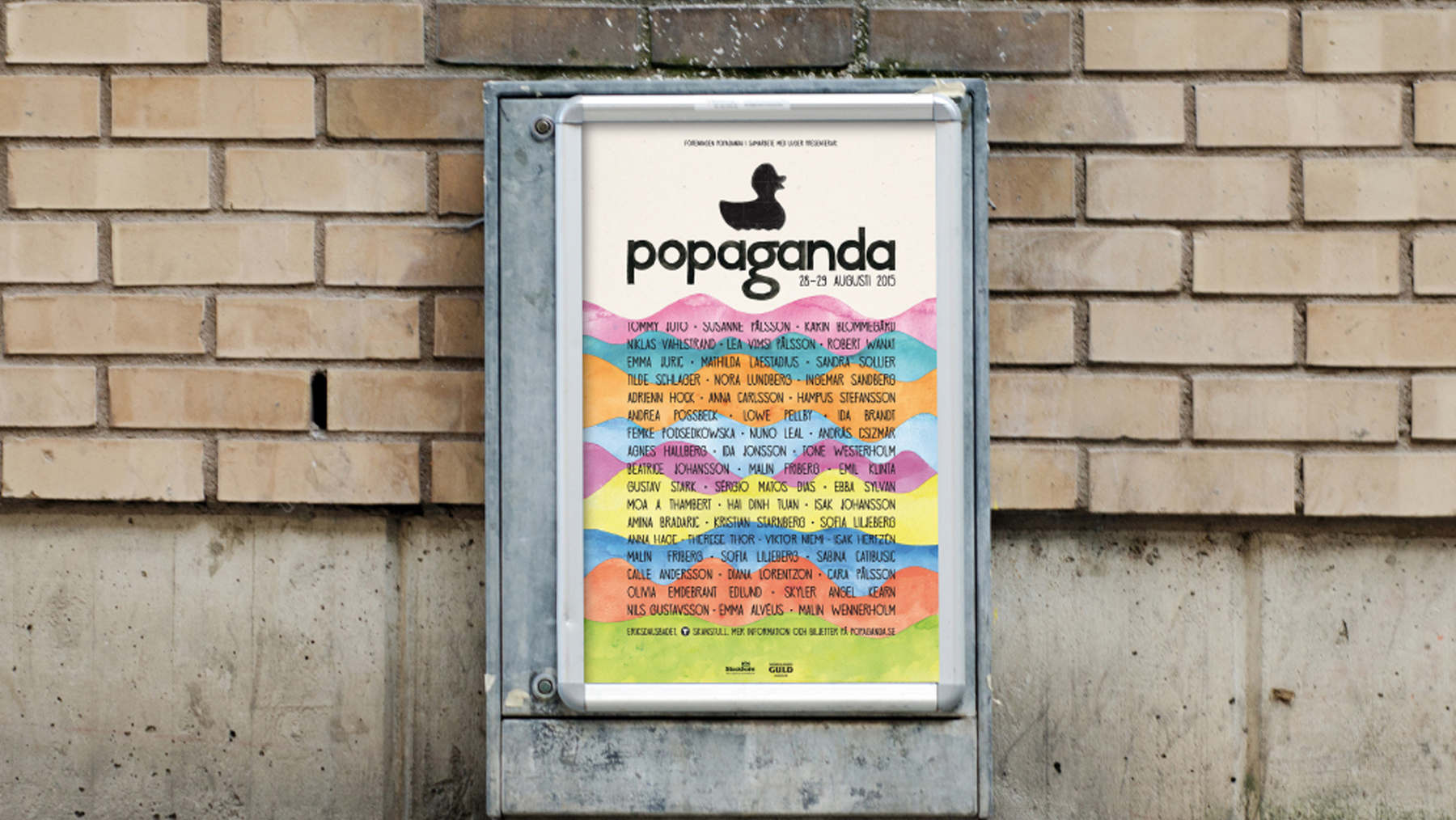 POPAGANDA - THE AUDIENCE RELEASE - gustav egerstedt