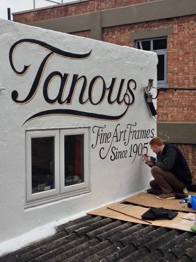 Tanous Fine Art Frames - www.signwritingjack.com