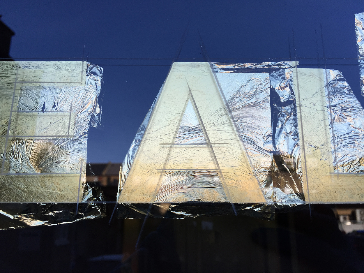 Health Life Transom Window - www.signwritingjack.com