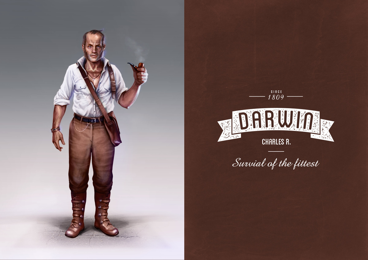 Darwin Concept Art - heatherbrennandesign