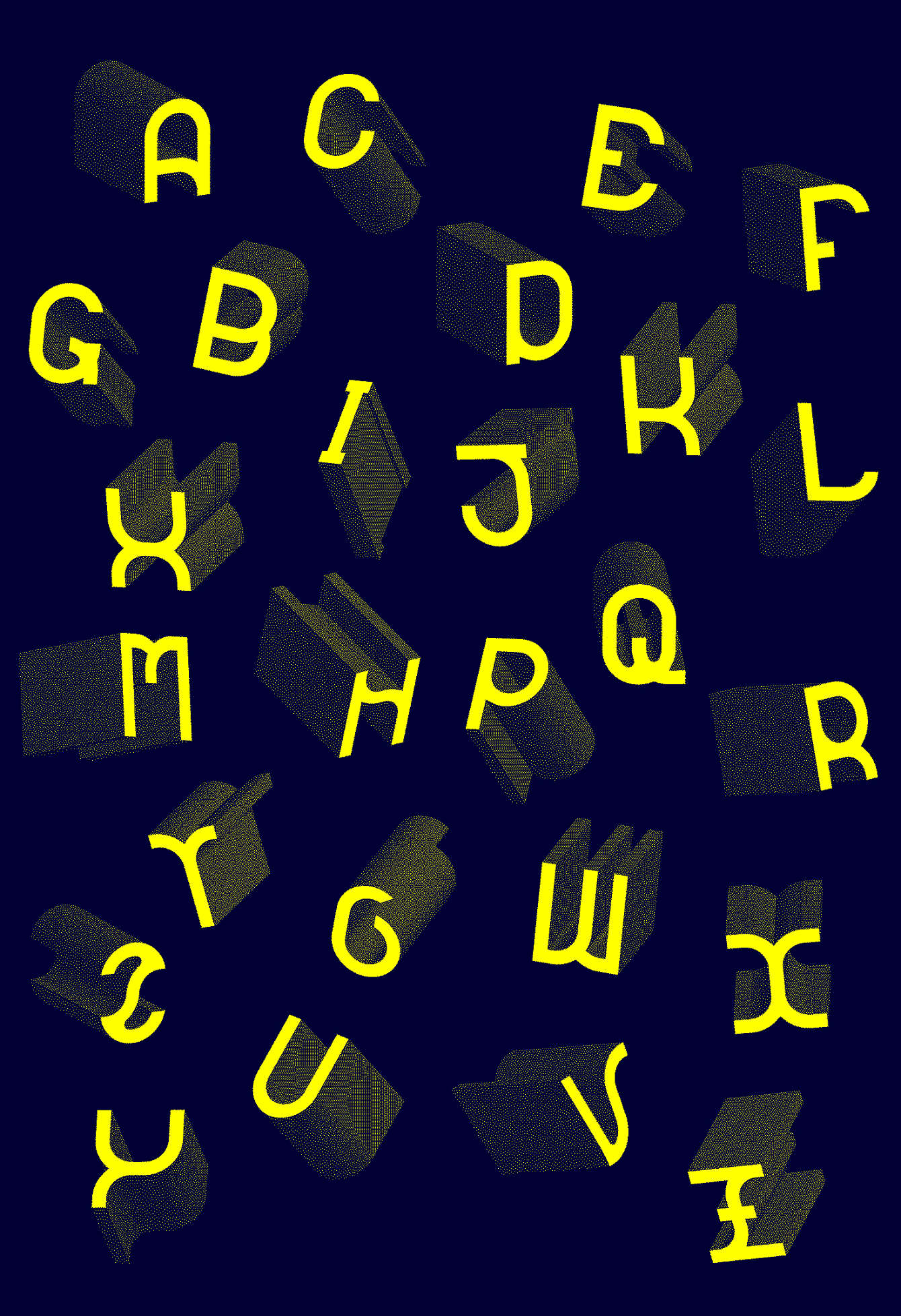 uncanny font - bohuy kim