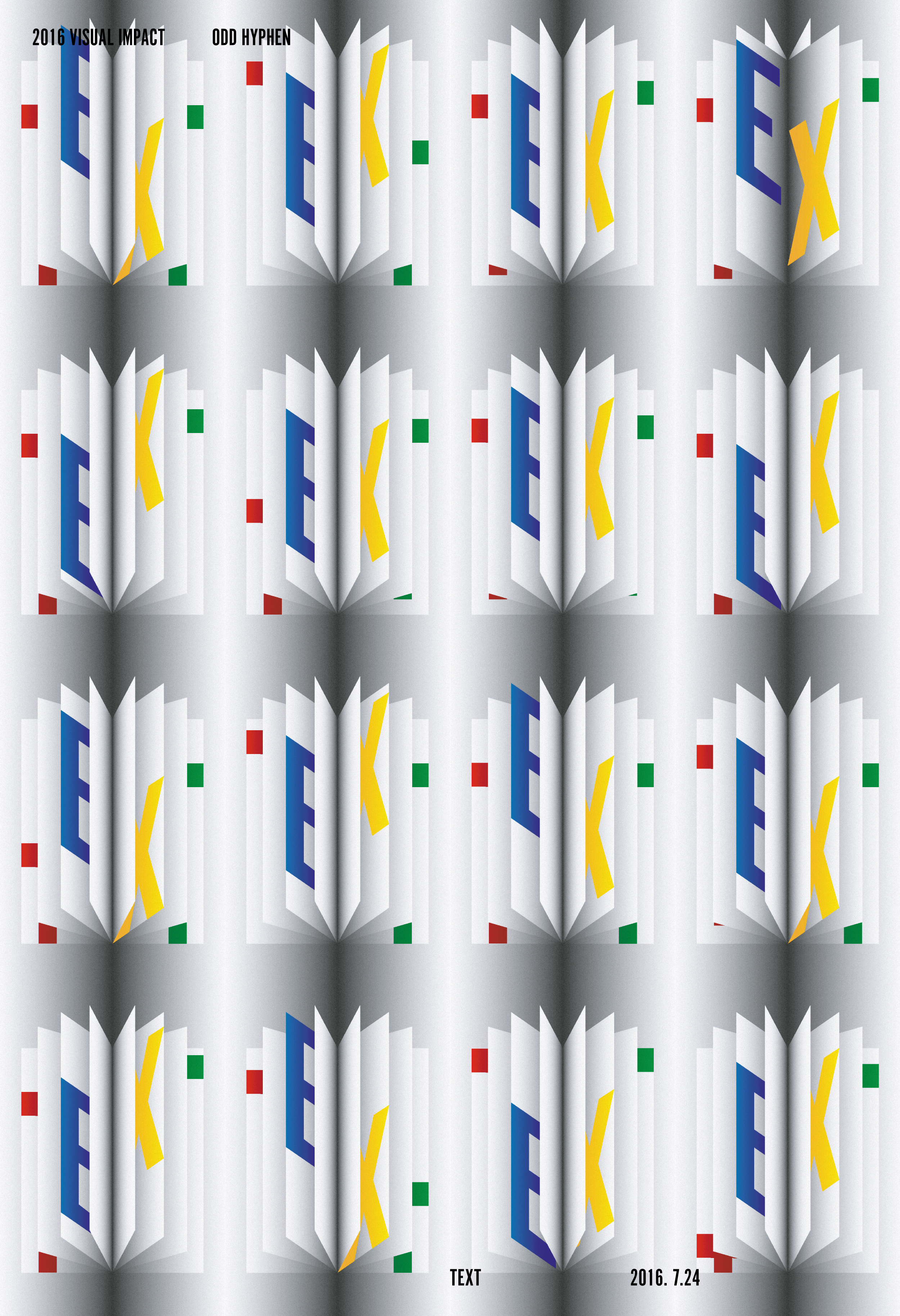 2016 VISUAL IMPACT: TEXT - bohuy kim