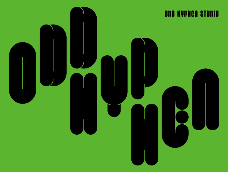 ODD FONT - bohuy kim