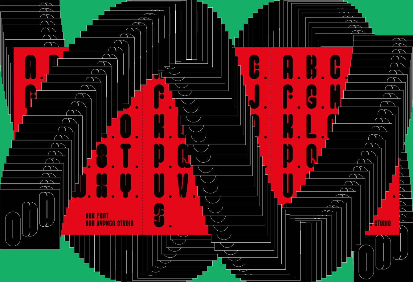 ODD FONT - bohuy kim