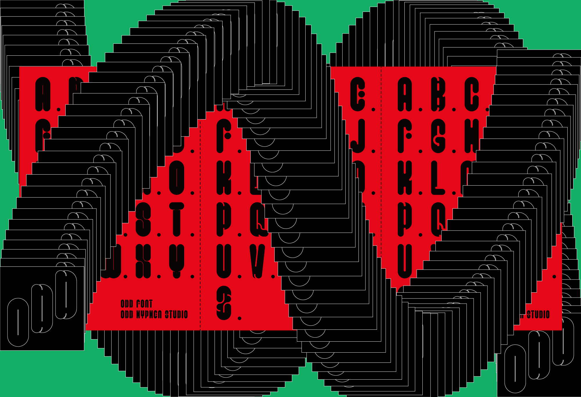 ODD FONT - bohuy kim