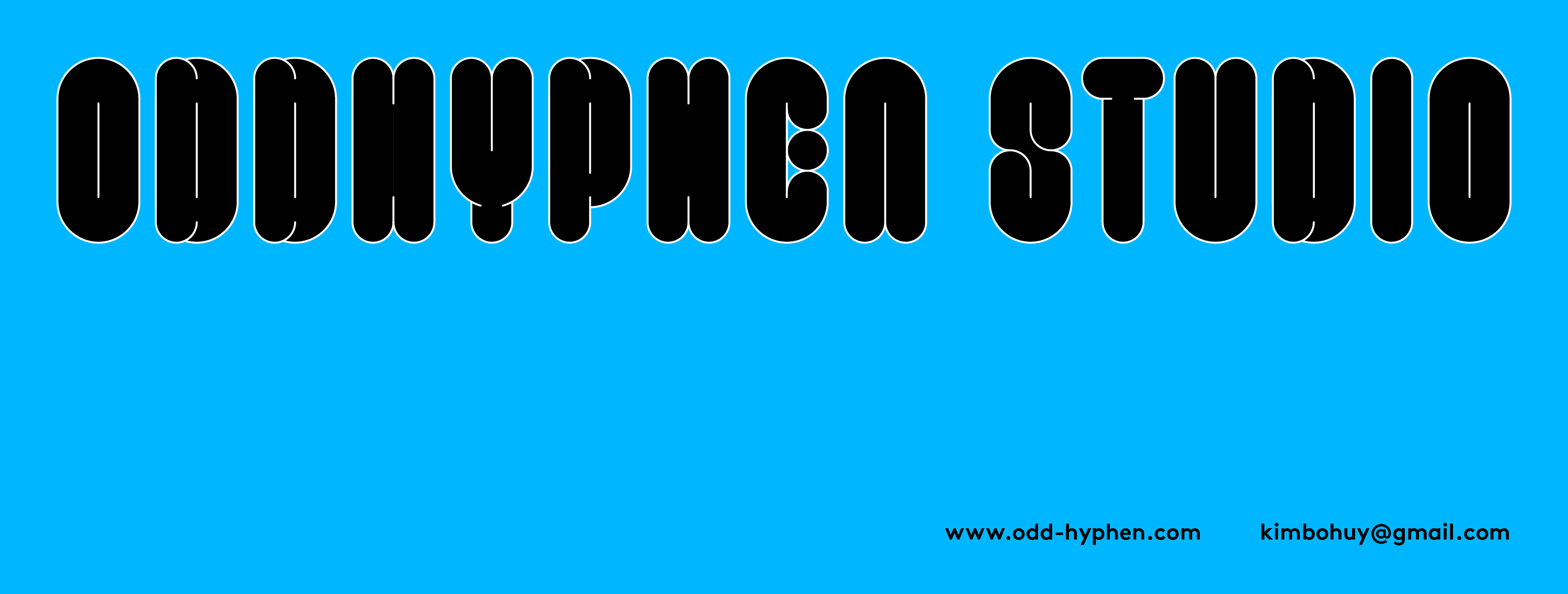 ODD FONT - bohuy kim