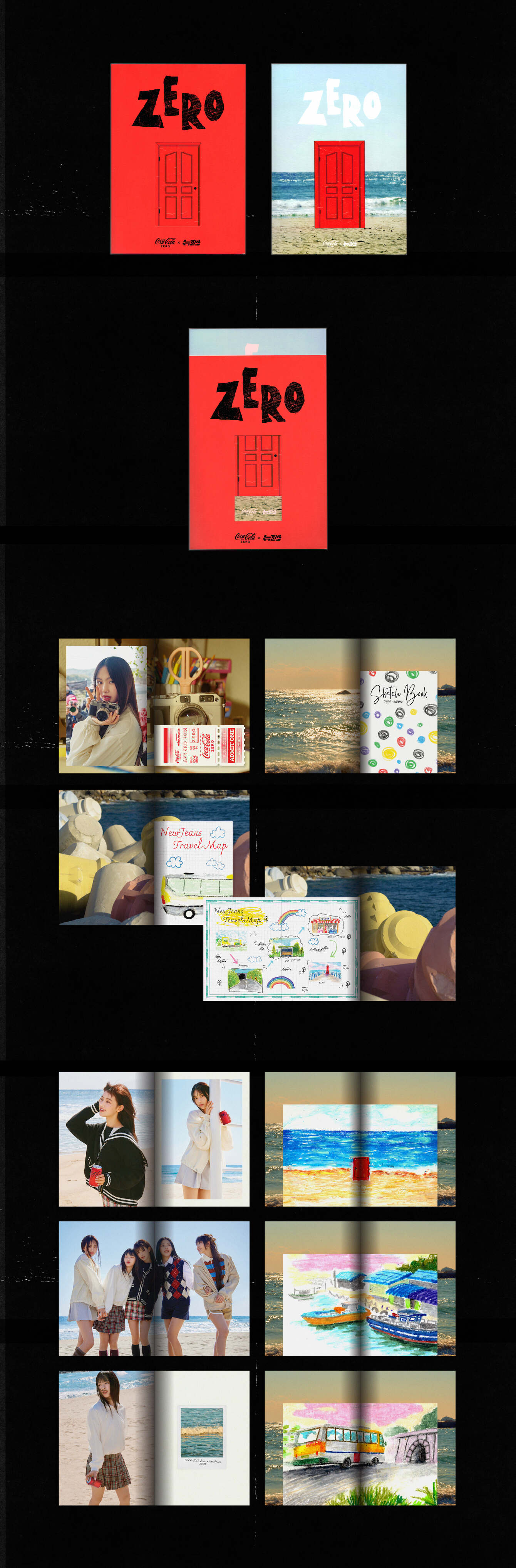Coca Cola ZERO X Newjeans - bohuy kim