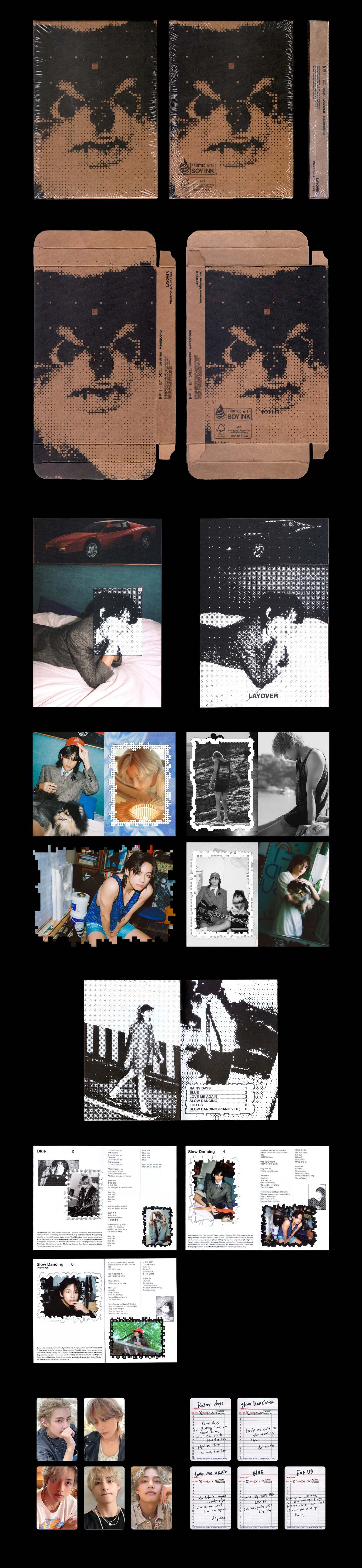 BTS V Layover Weverse Album - bohuy kim