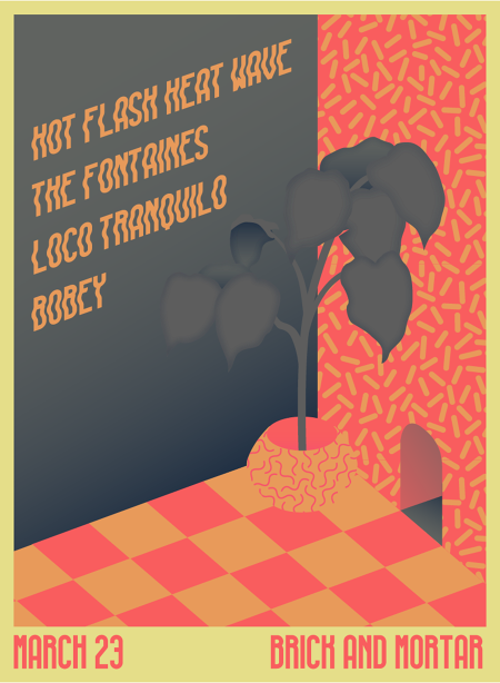 Hot Flash Heat Wave Poster - Ted Davis: Design + Illustration