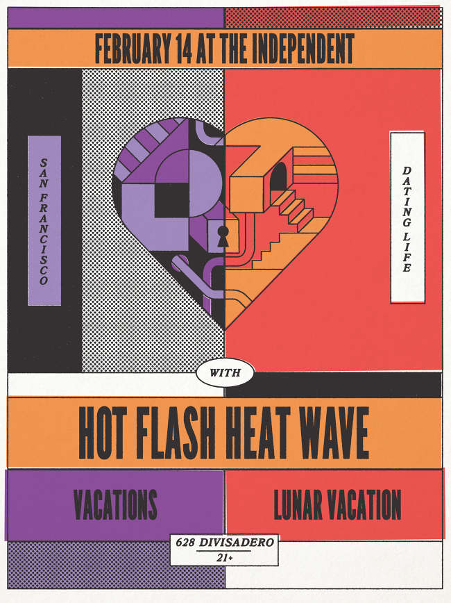 Hot Flash Heat Wave Poster - Ted Davis: Design + Illustration