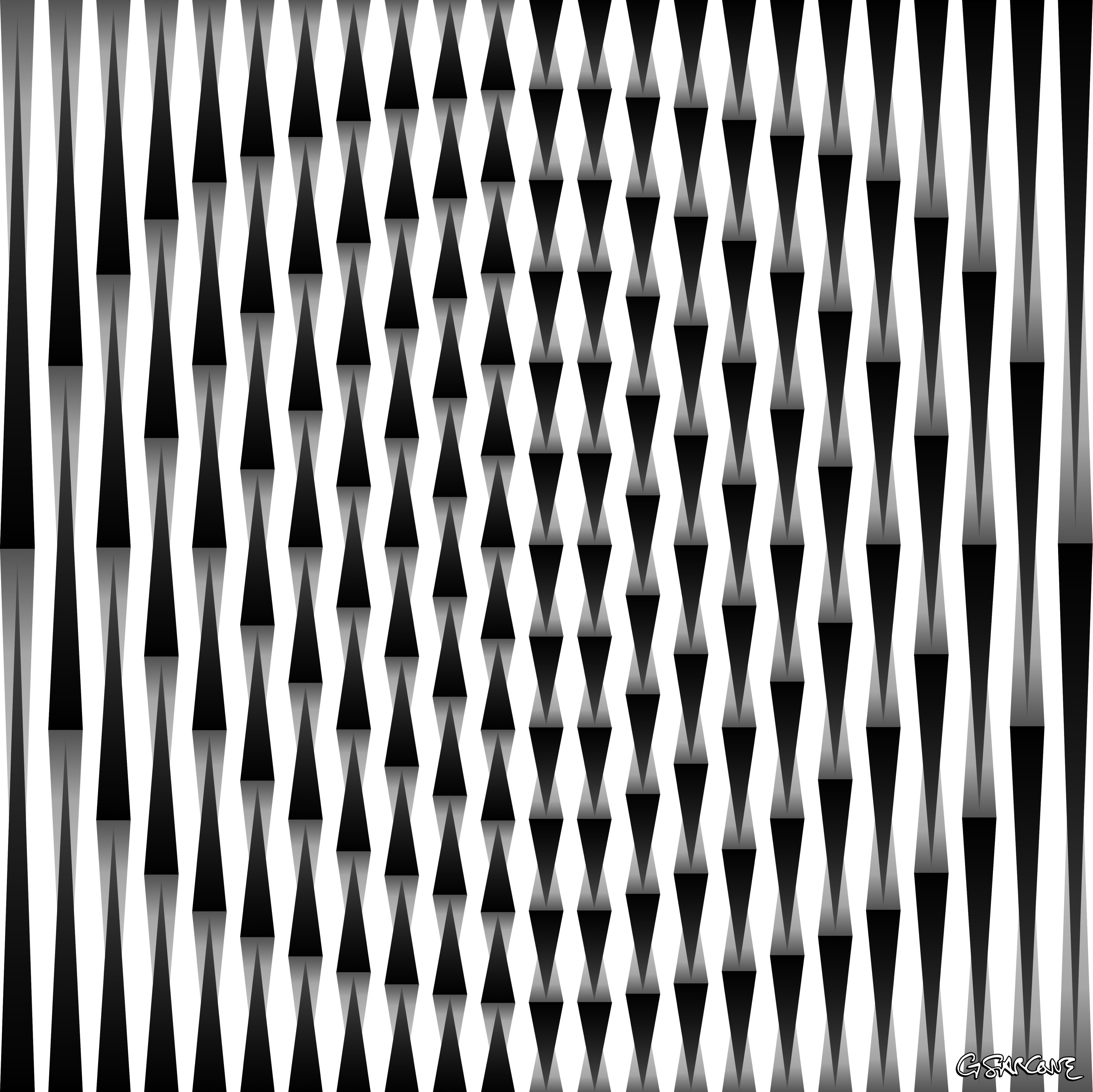 B&W Autokinetic Visual Effects - Gianni Sarcone Creations