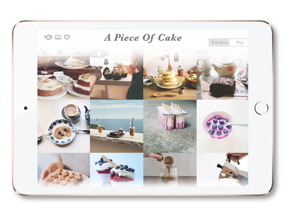 UI Design_A Piece of Cake - Yiru Lai