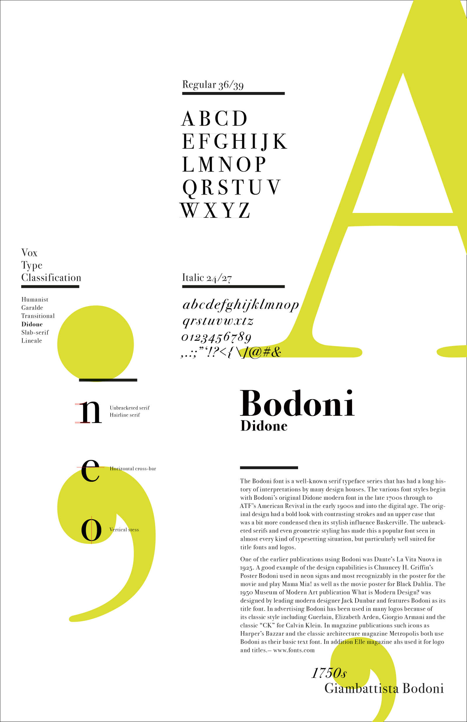 Type Classification Poster - Yiru Lai