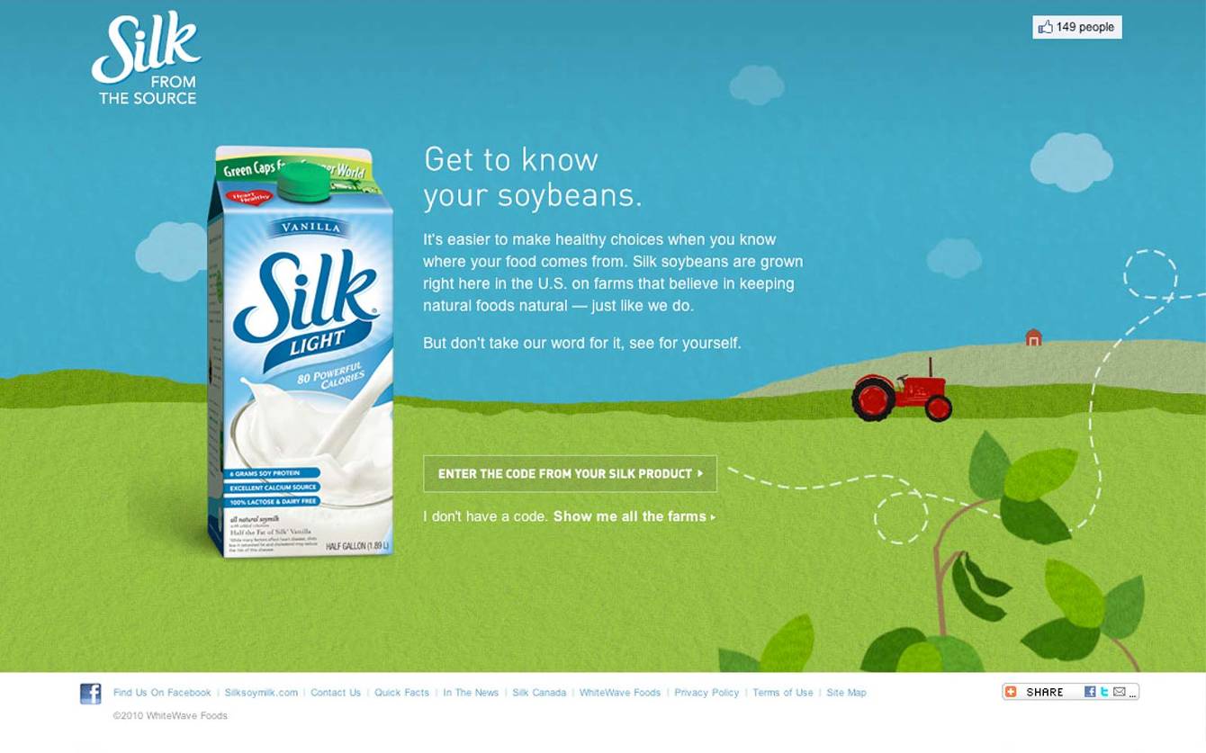 Silk Soy Milk Logo