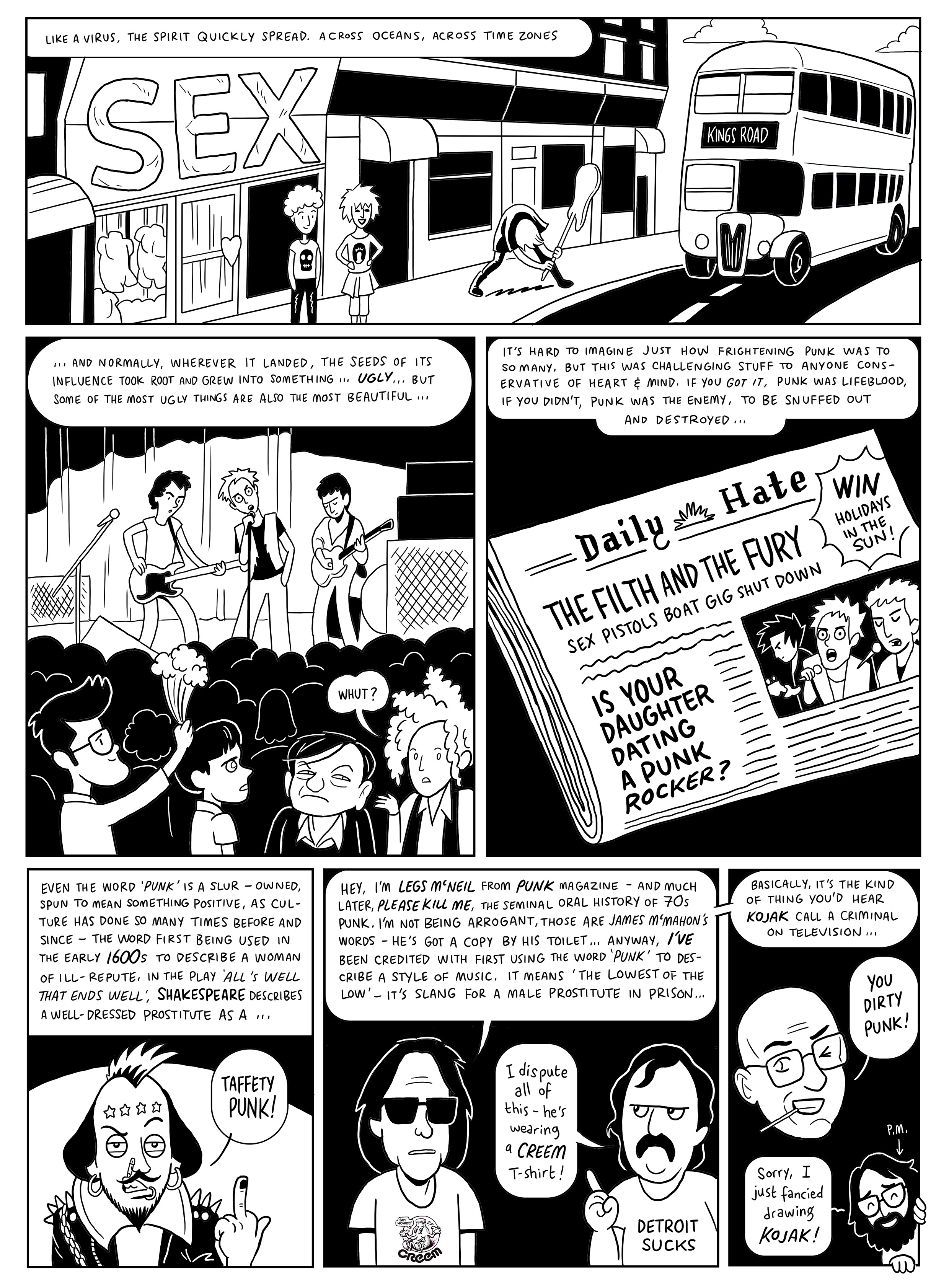 'An Illustrated History of Punk Rock' - Phillip Marsden