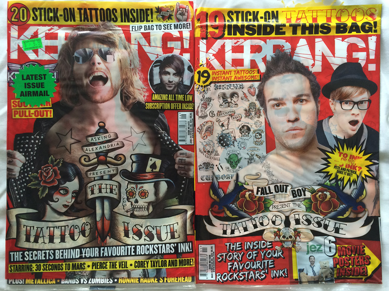 Kerrang! Tattoo Issues - Phillip Marsden