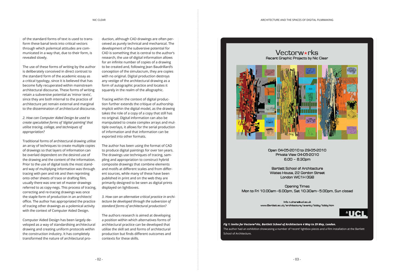 Misrepresenting Architecture - Professor Nic Clear