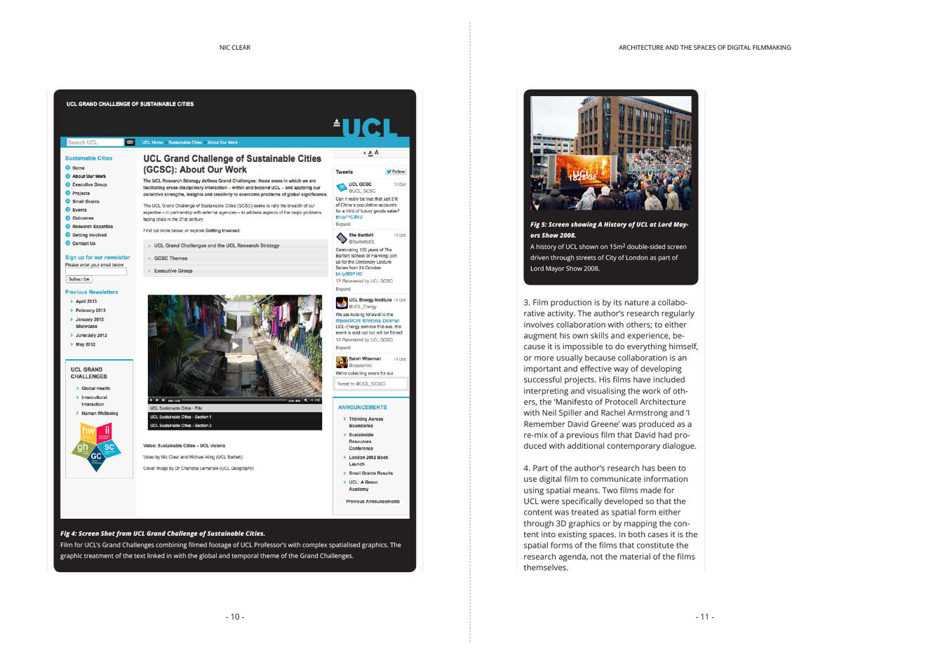 Architecture and The Spaces of Digital Filmmaking - Professor Nic Clear