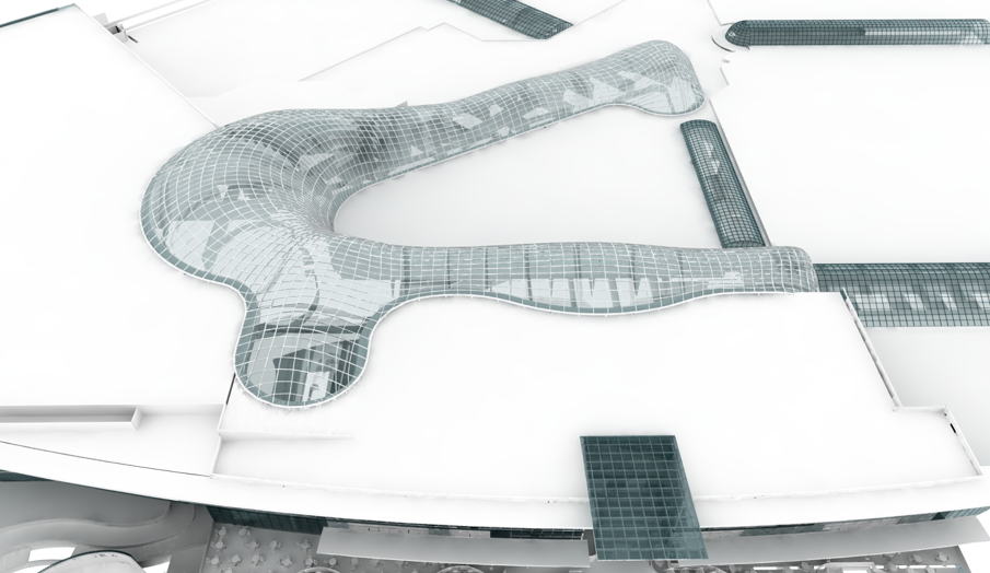 Chadstone gridshell roof - maria villafañe