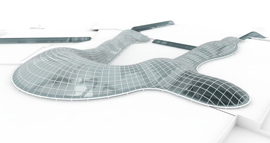 Chadstone gridshell roof - maria villafañe