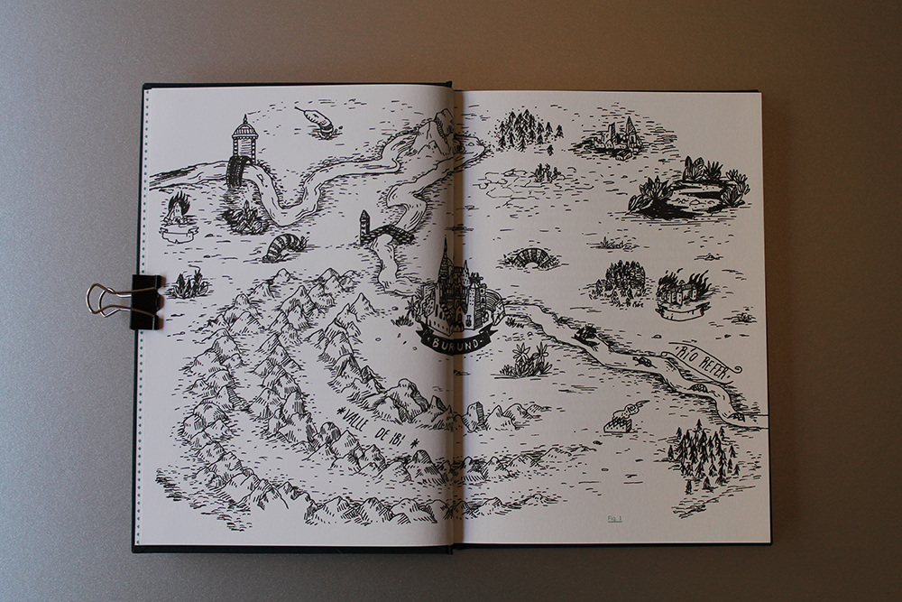 Ilustre Ruritania Ilustrada - Ainize Santos