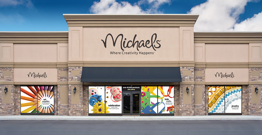 Michaels Store Window Clings - Annabel Nguyen — Design Portfolio