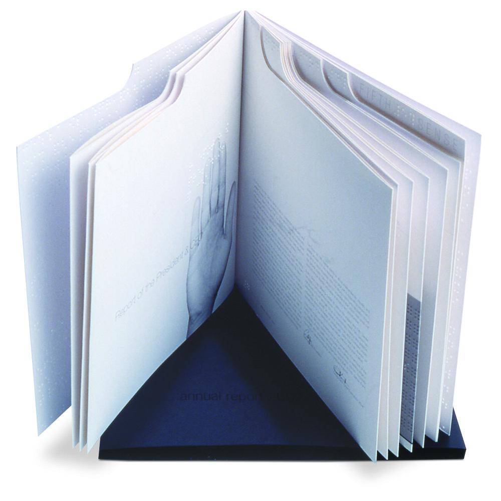 Fifth Sense Logo & Annual Report - Annabel Nguyen — Design Portfolio