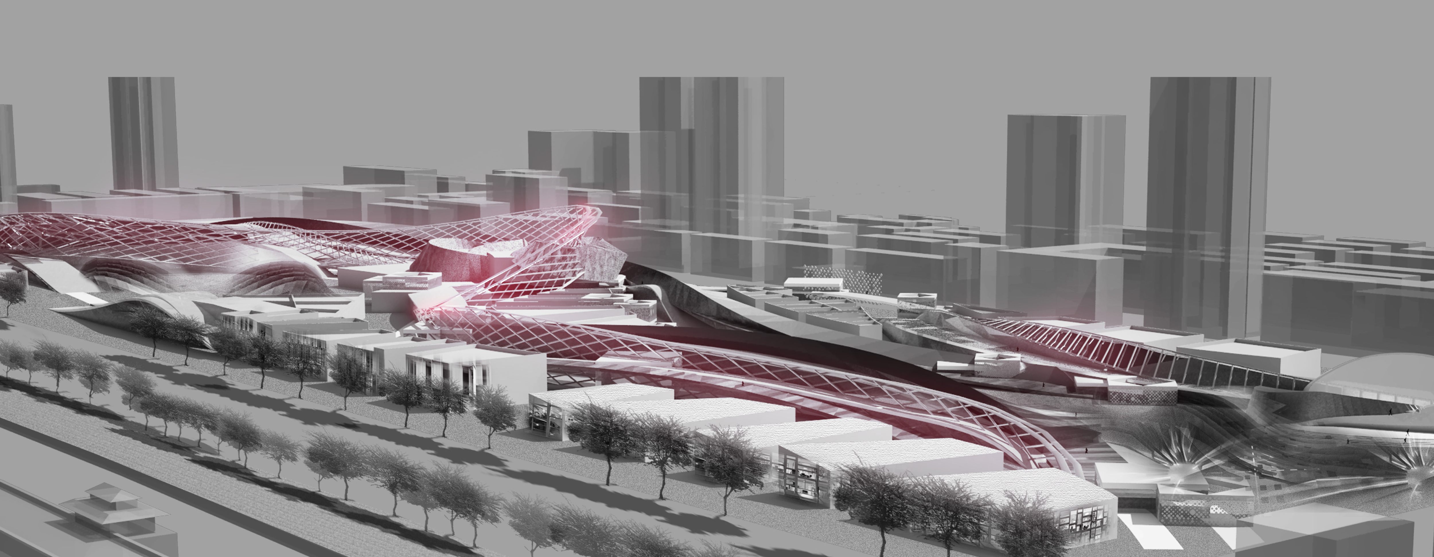 Commercial District Design - yuanyyyuan