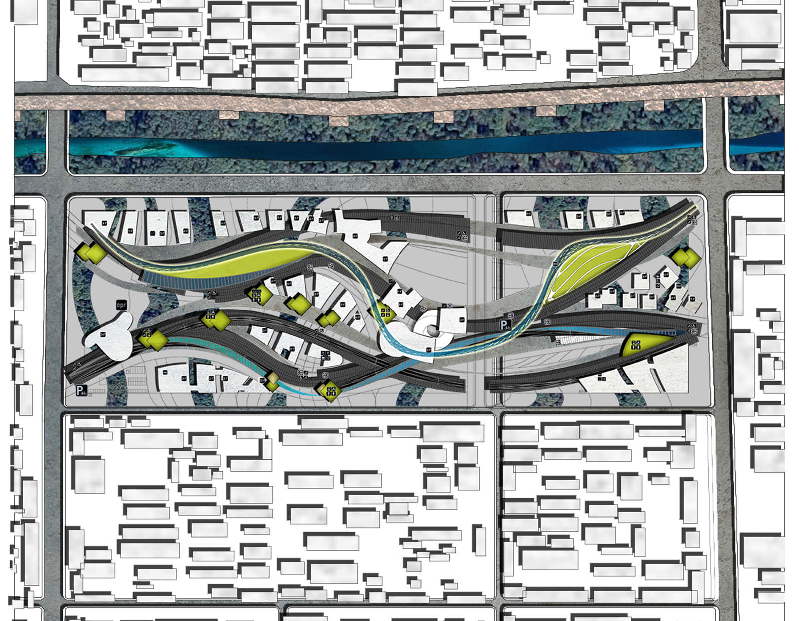 Commercial District Design - yuanyyyuan