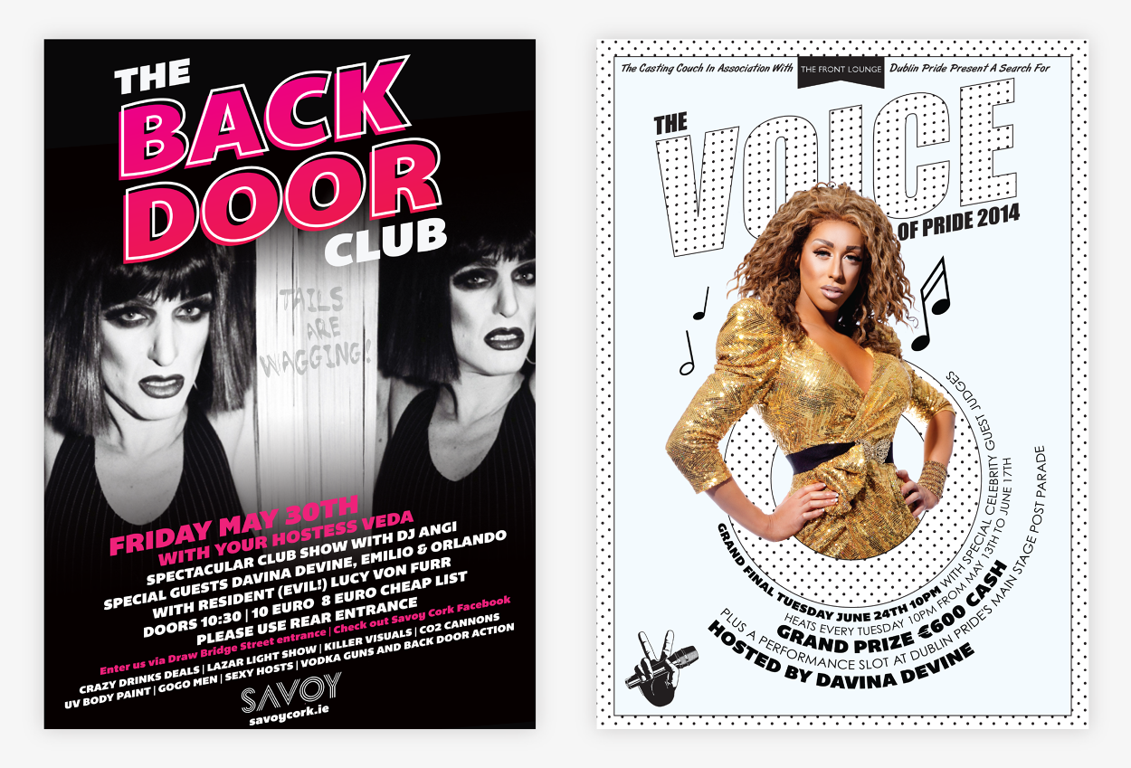 POSTERS AND FLYERS - Dermot Collins