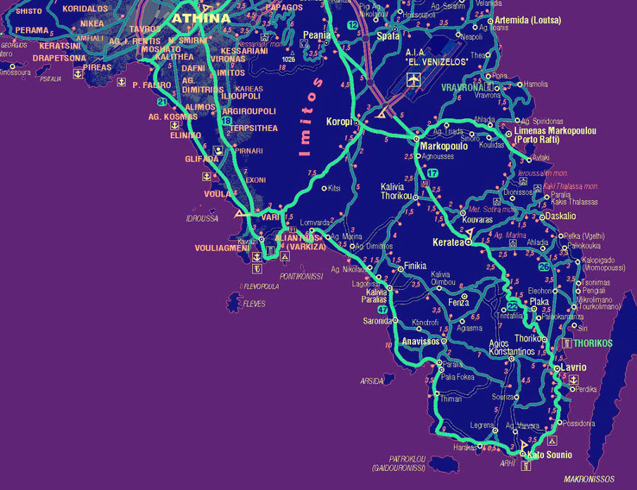 the coast line - athens riviera