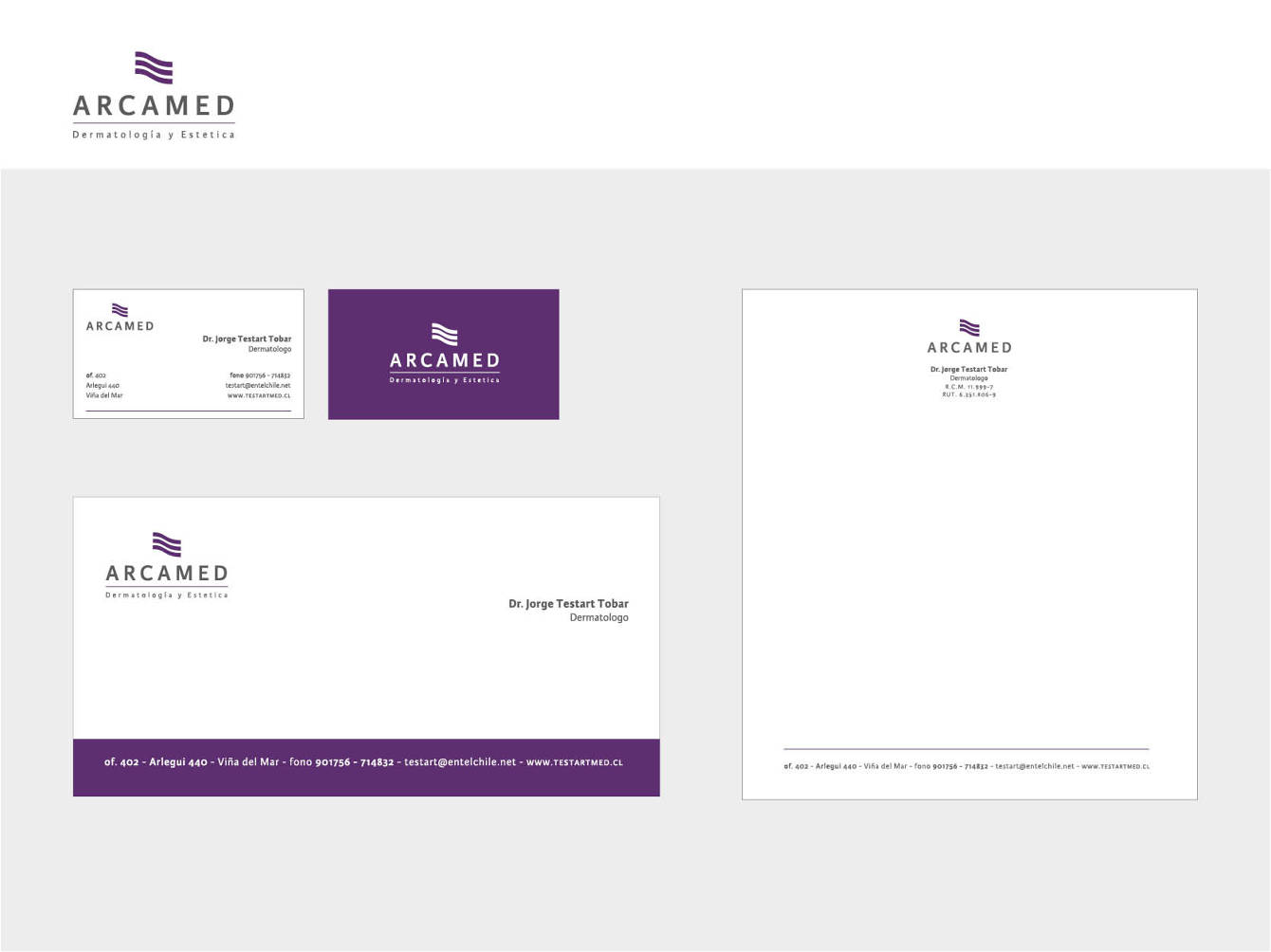 Arcamed Imagen Corporativa - María José Carlier