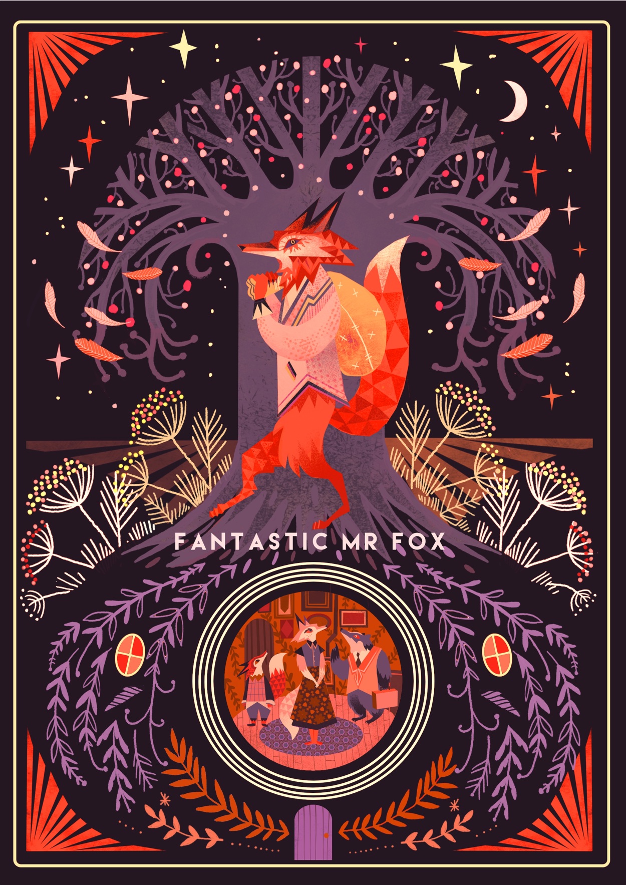 fan fox - KJM Illustration