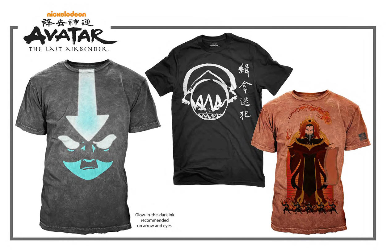 Art Direction and Design, T-Shirts For Comicon 2011: Nickelodeon - Thad ...